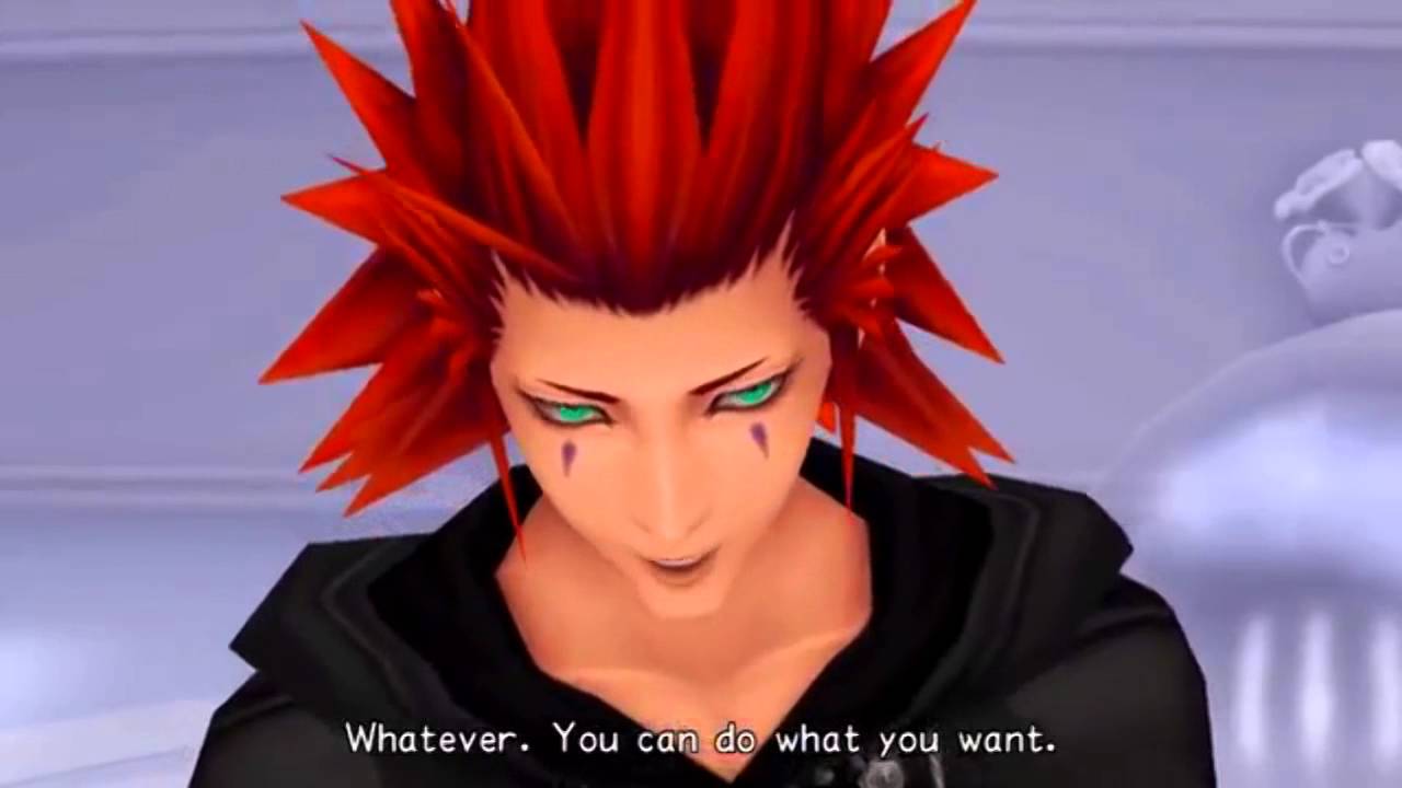 When Marluxia, Axel and Larxene are human - YouTube