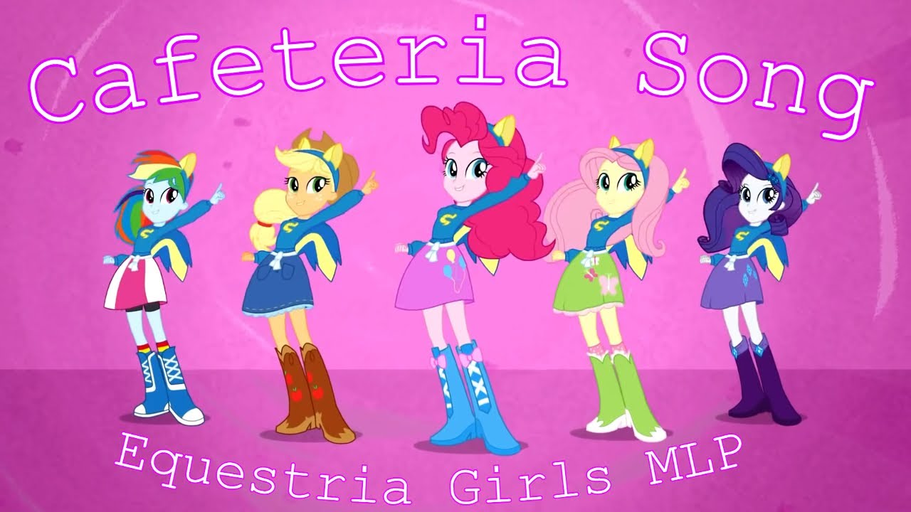 My Little Pony - Cafeteria Song "Helping Twilight Win The Crown" MLP EG ...
