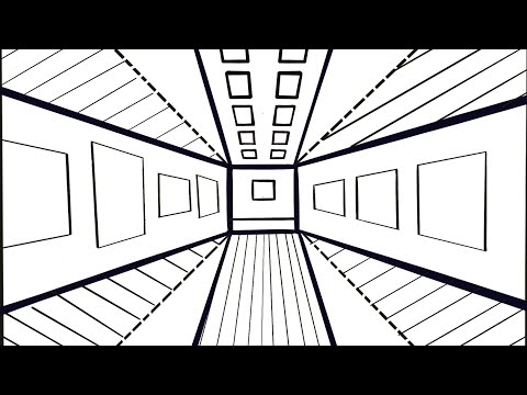Reverse Perspective Room Art Tutorial