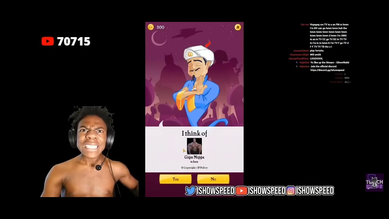 Ishowspeed Wtf Giga Nigga Youtube
