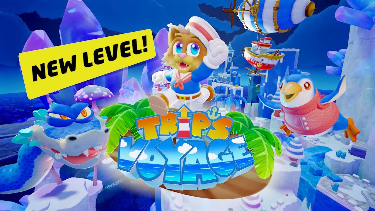 Trip's Voyage Trailer 2: Glassy Glacier - A 3D Platformer #MadeInDreams ...