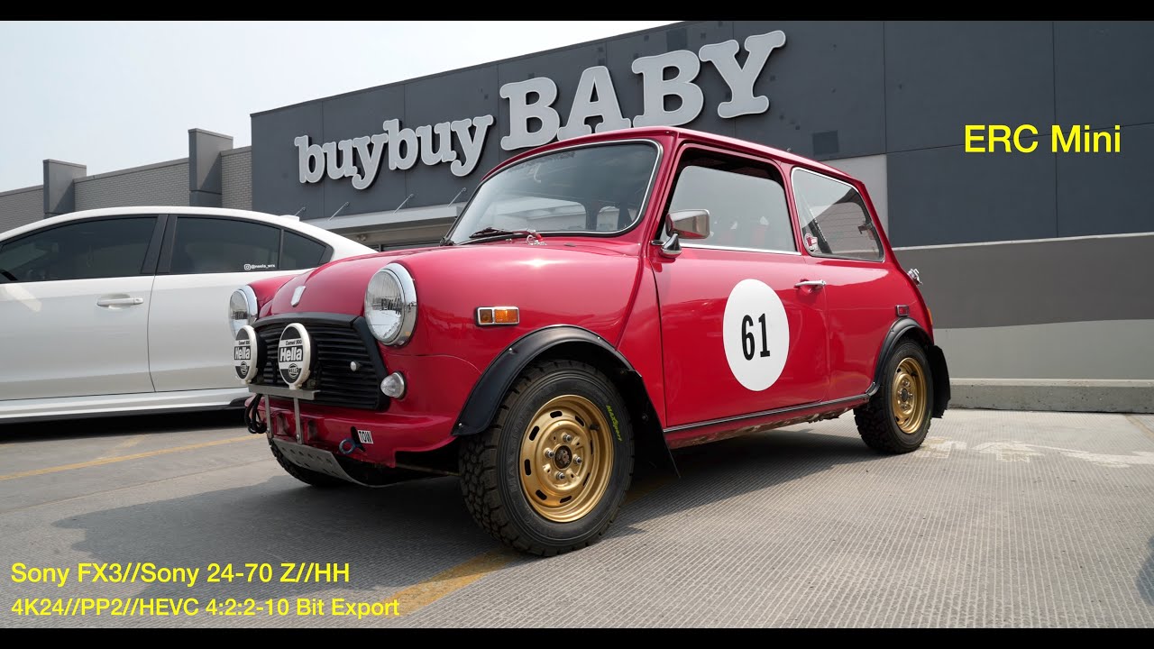[FX3 DCI24] DAY 152: Driven Car Show: ERC Mini Cooper (PP2, 80+ISO Sony ...
