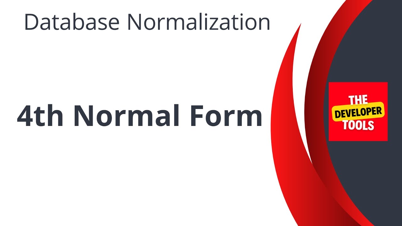 The Importance Of Fourth Normal Form In Dbms - YouTube