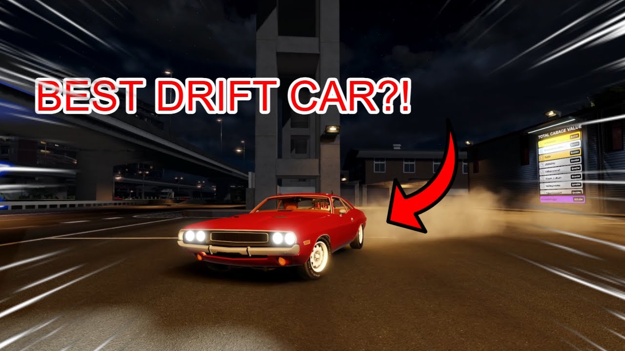 BEST Drift Cars in Roblox Midnight Chasers! | Roblox Midnight Chasers ...