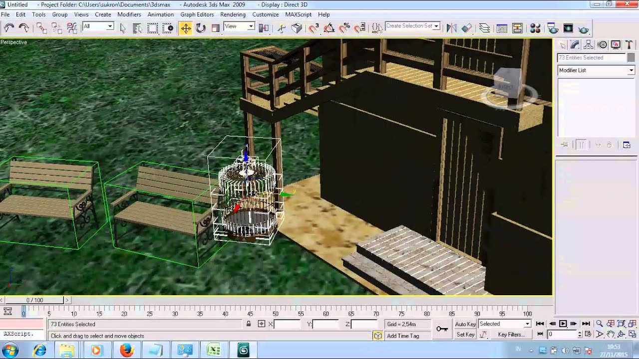 3ds Max Tutorial How to Import and Merge object - YouTube