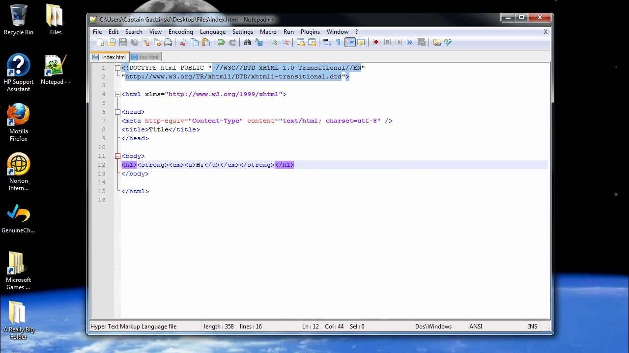 XHTML Tutorial 2 - Basic Text Formatting - YouTube