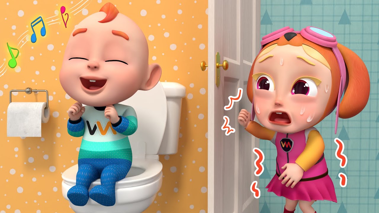 I Need to Go Potty - Potty Training Song + More Rosoo Nursery Rhymes ...