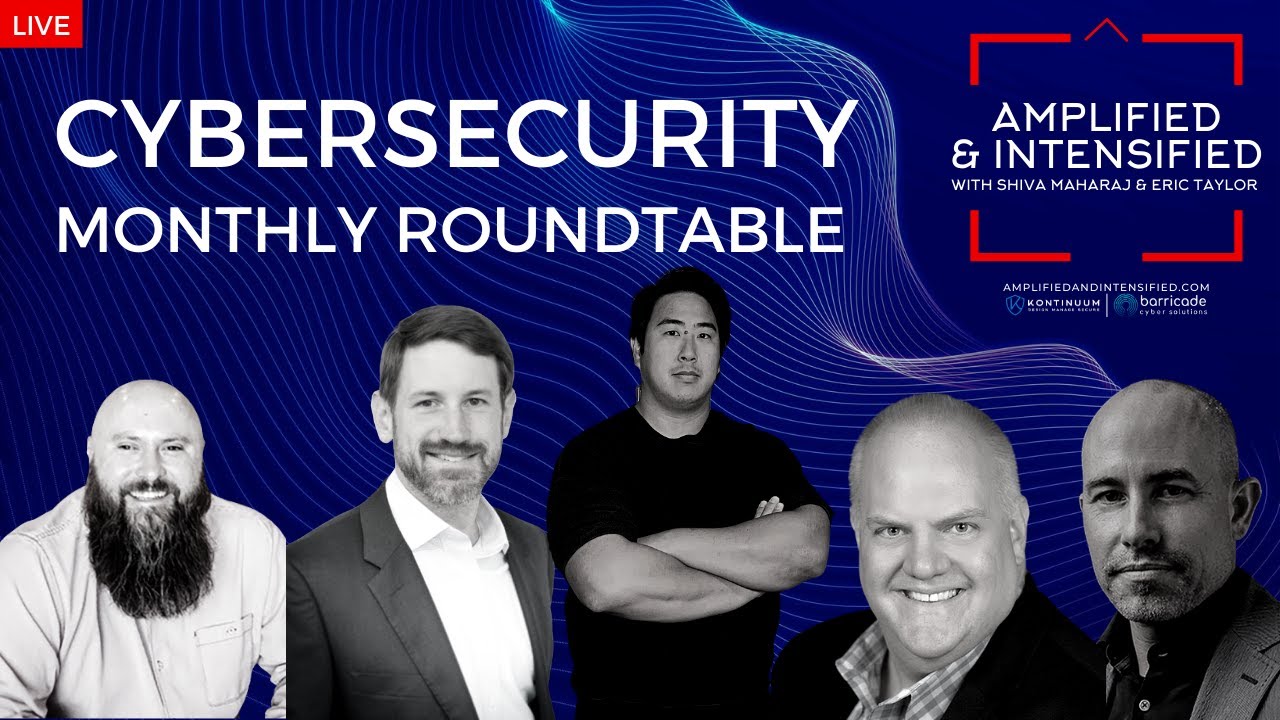 49 - Cybersecurity Round Table Vince Crisler, Matt Lee, Allan Liska, Jon Murchison and John ...