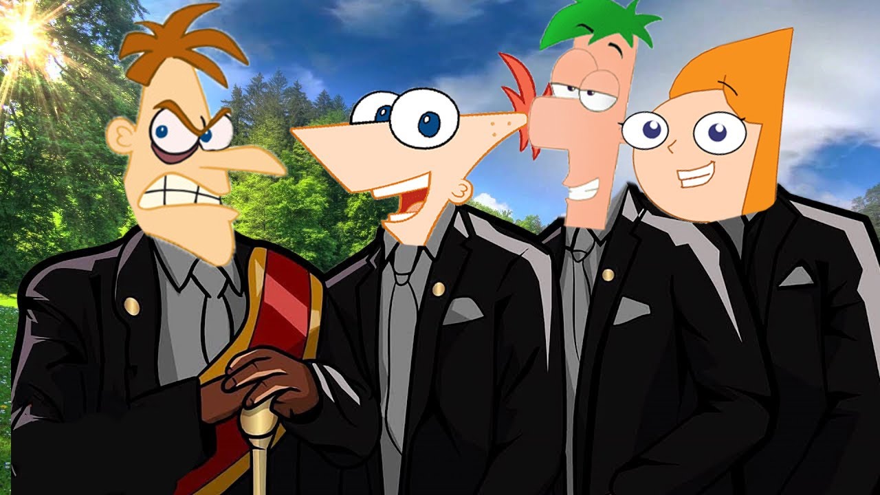 Phineas and Ferb & Turning Red Coffin Dance Meme Astronomia COVER - YouTube