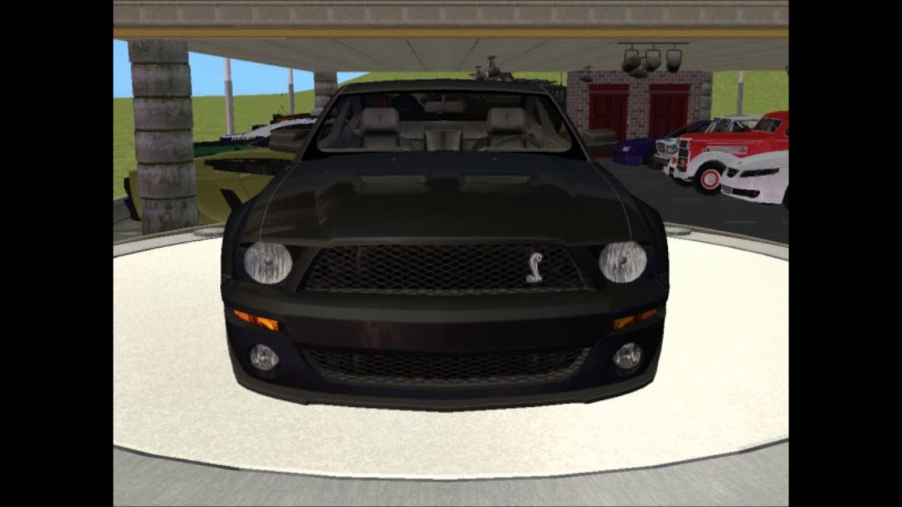 Sims 2 Car Conversion by VoVillia Corp. - 2007 Ford Mustang Shelby ...