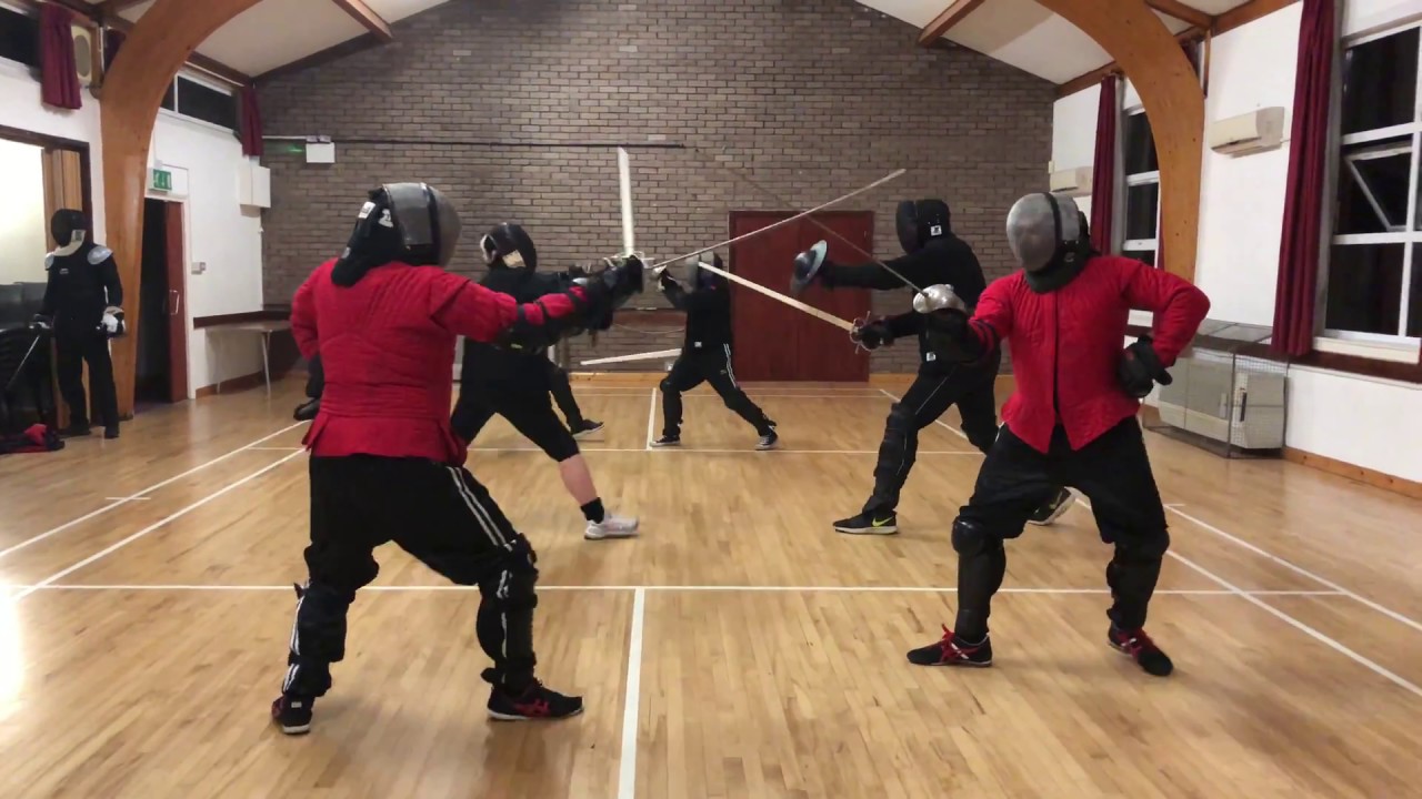 Military Sabre Sparring - Michael vs Nick 4K 60FPS - YouTube