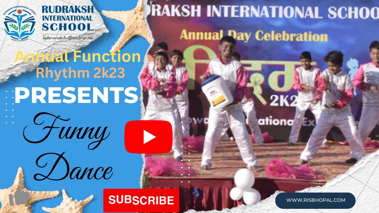 Funny Group Dance by #rudrakshinternationalschool - YouTube