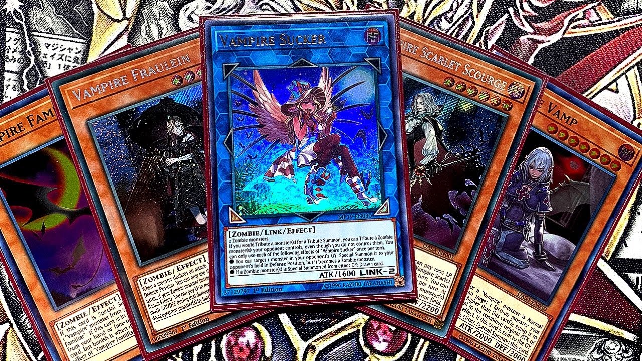 In-Depth Vampire Deck Profile W/ Steve! (October 2020) Yu-Gi-Oh! - YouTube