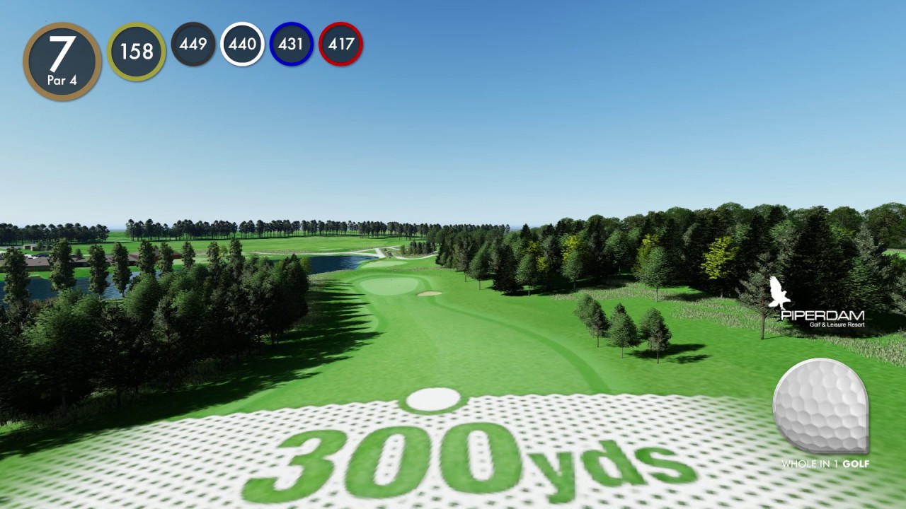 Piperdam Golf Club - Hole 7 - YouTube