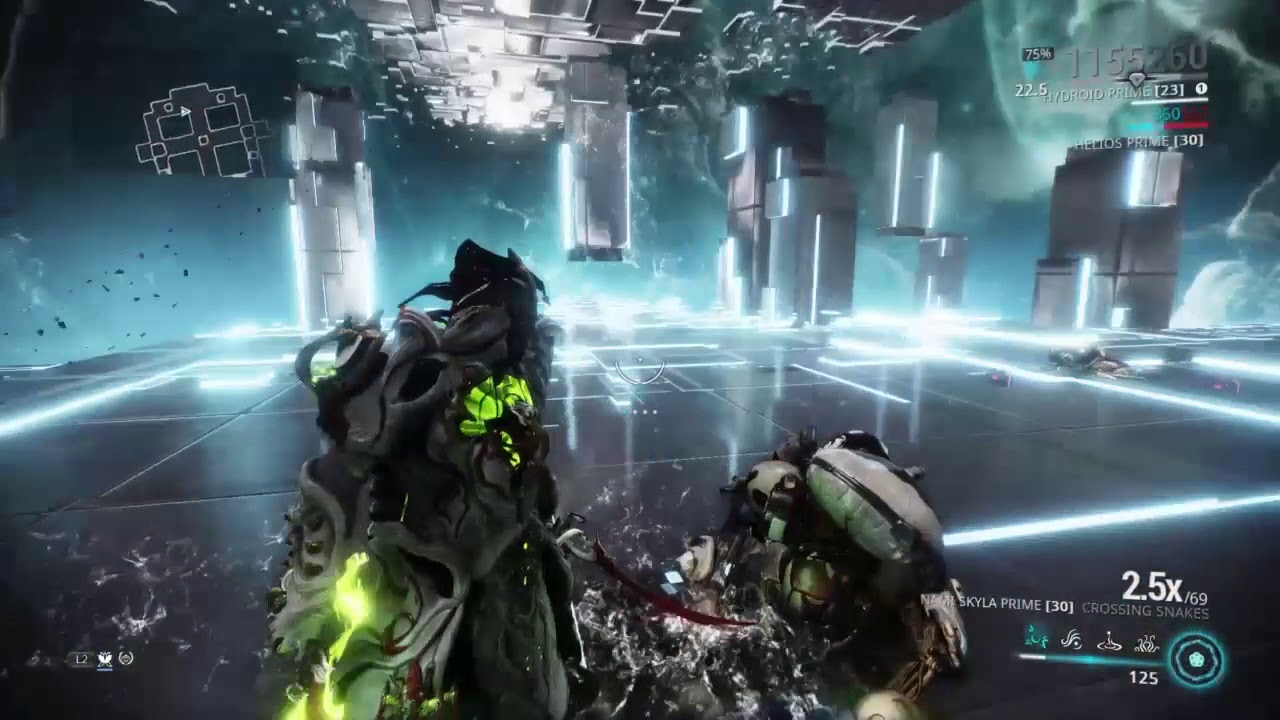 Nami Skyla PRIME Vs. Lvl 110 Corrupted Heavy Gunners - WARFRAME - YouTube