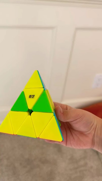 How to solve a pyraminx - YouTube