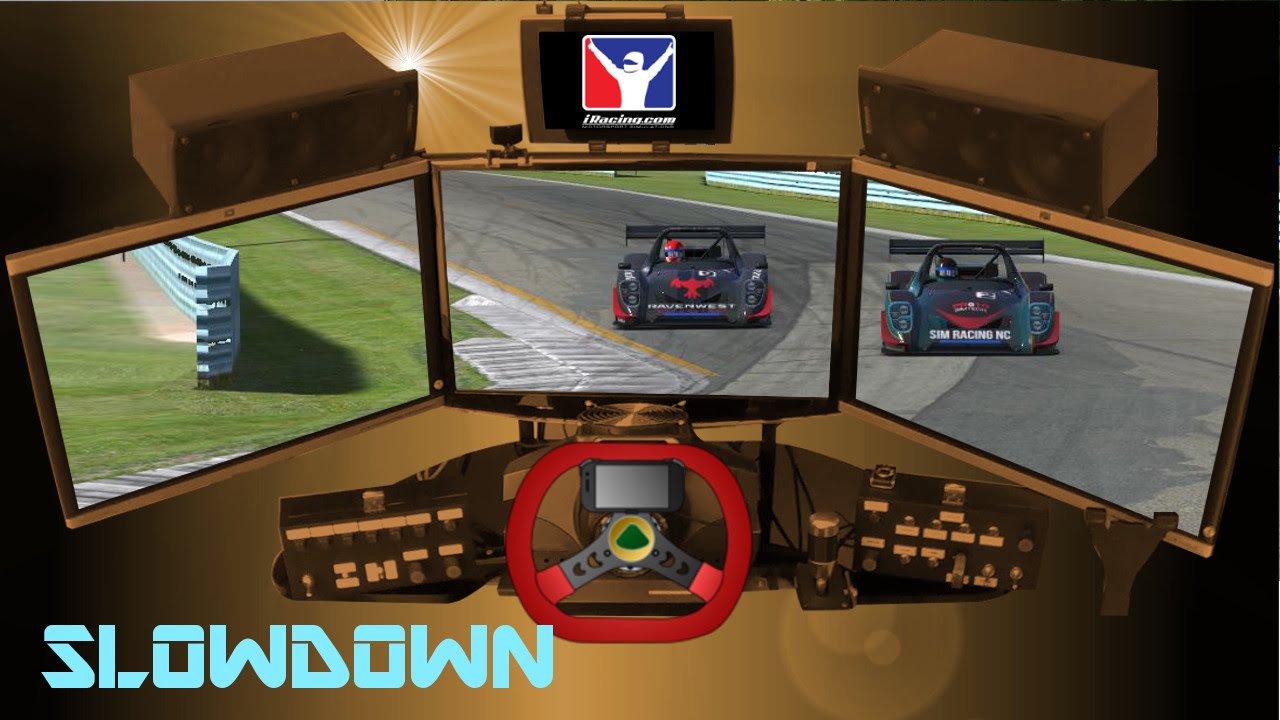 iRacing: Radical SR8 at Watkins Glen - Slowdown - YouTube