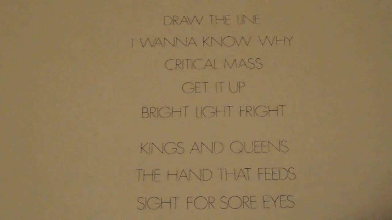 Aerosmith Draw The Line Album Review - YouTube