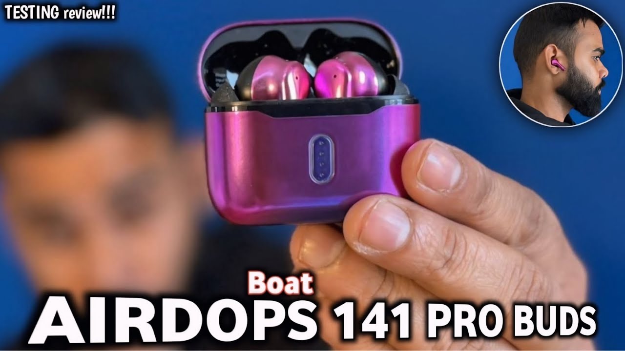 This is best Budget TWS under ₹1100-Boat Airdrop 141 Pro Buds⚡️60 hours ...