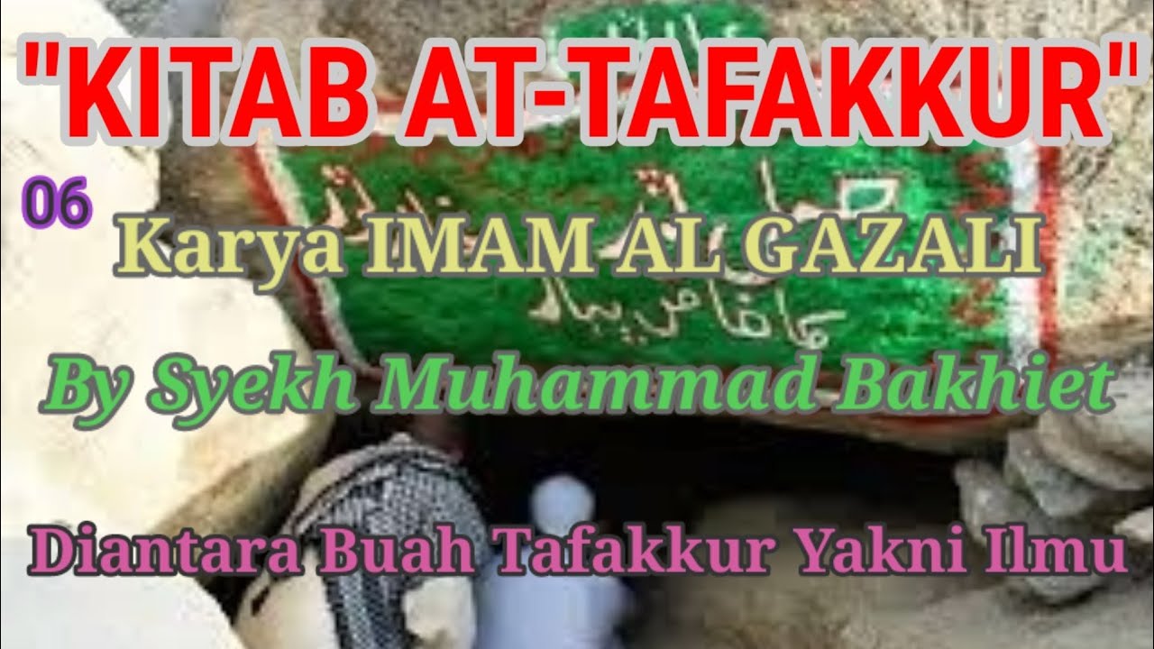 06. Buah Tafakkur Adalah Ilmu - YouTube