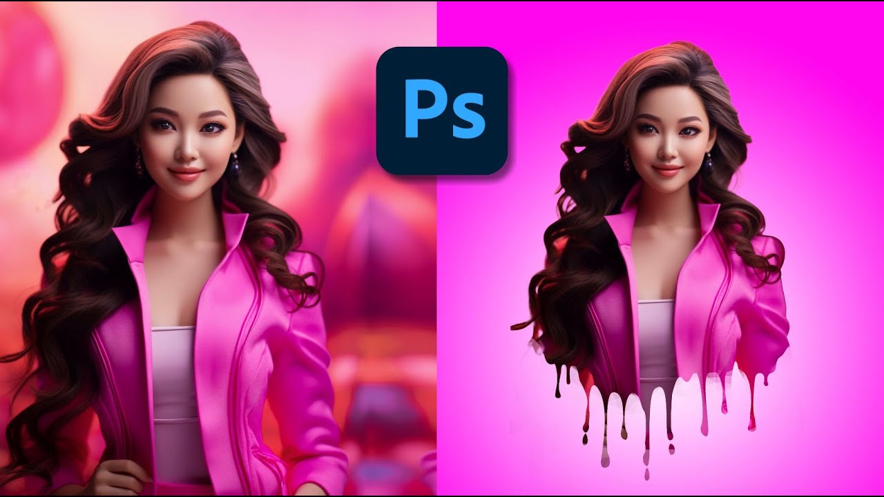 Dripping Effect | Photo Editing | Photoshop Tutorial - YouTube