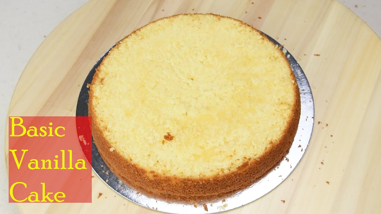 BASIC VANILLA CAKE (for every occasion)||HOW TO MAKE VANILLA CAKE #cake ...