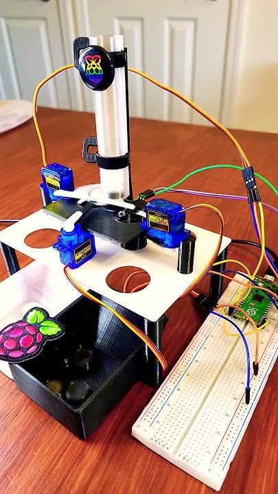 3D printed machine @raspberrypi @Polymaker #ai #diy #stem #education #robotic#arduino #maker ...