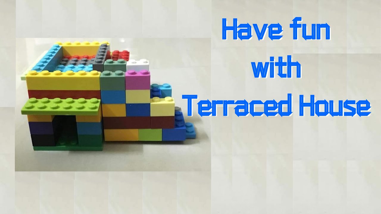 Terrific Terraced House | Interesting Creations | IC | Building Blocks ...