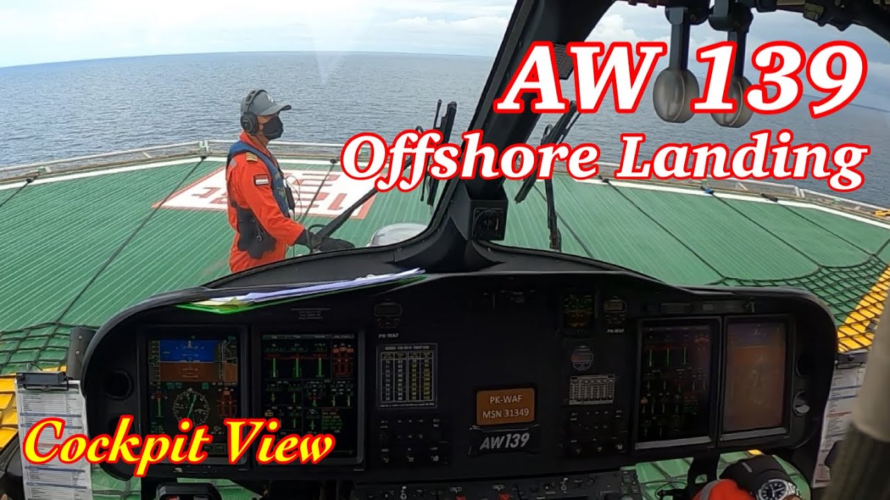 AW139 Offshore Landing #15 - YouTube