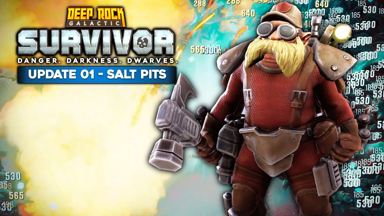 Hope you like EXPLOSIONS in Deep Rock Galactic: Survivor! - YouTube