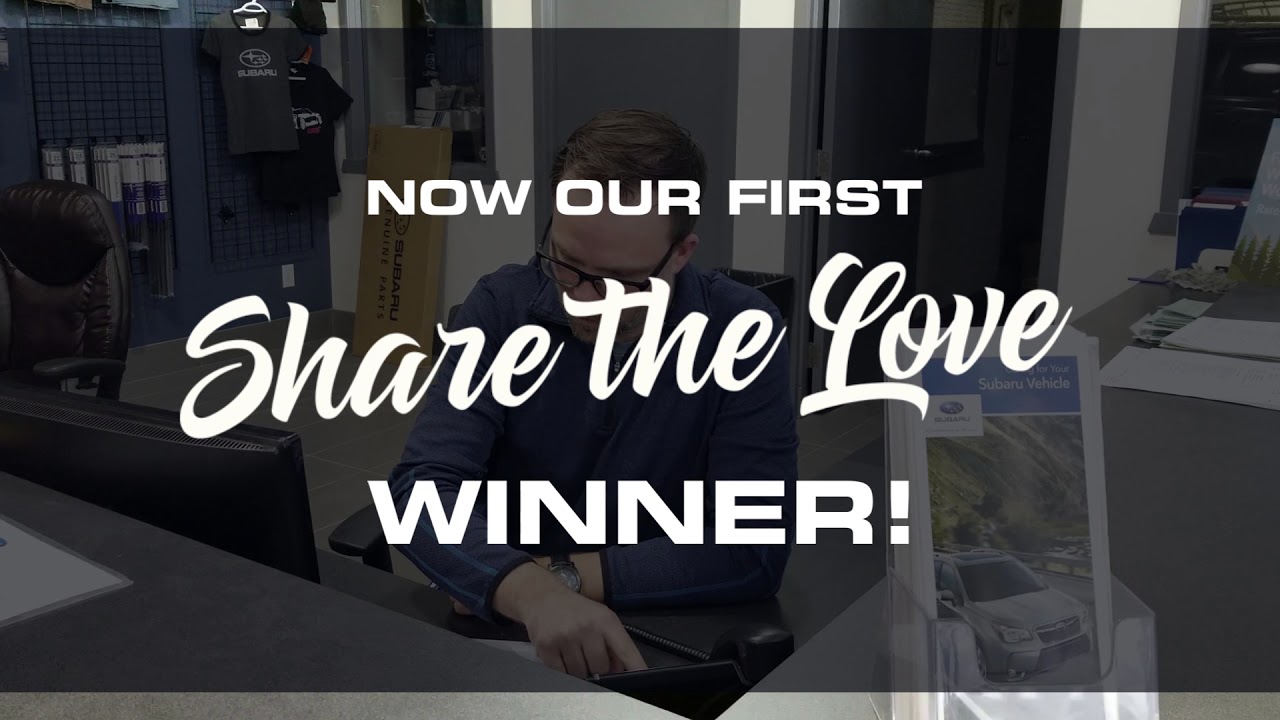 1st winner of our 'Share the Love' contest. WIN your vehicle payment ...