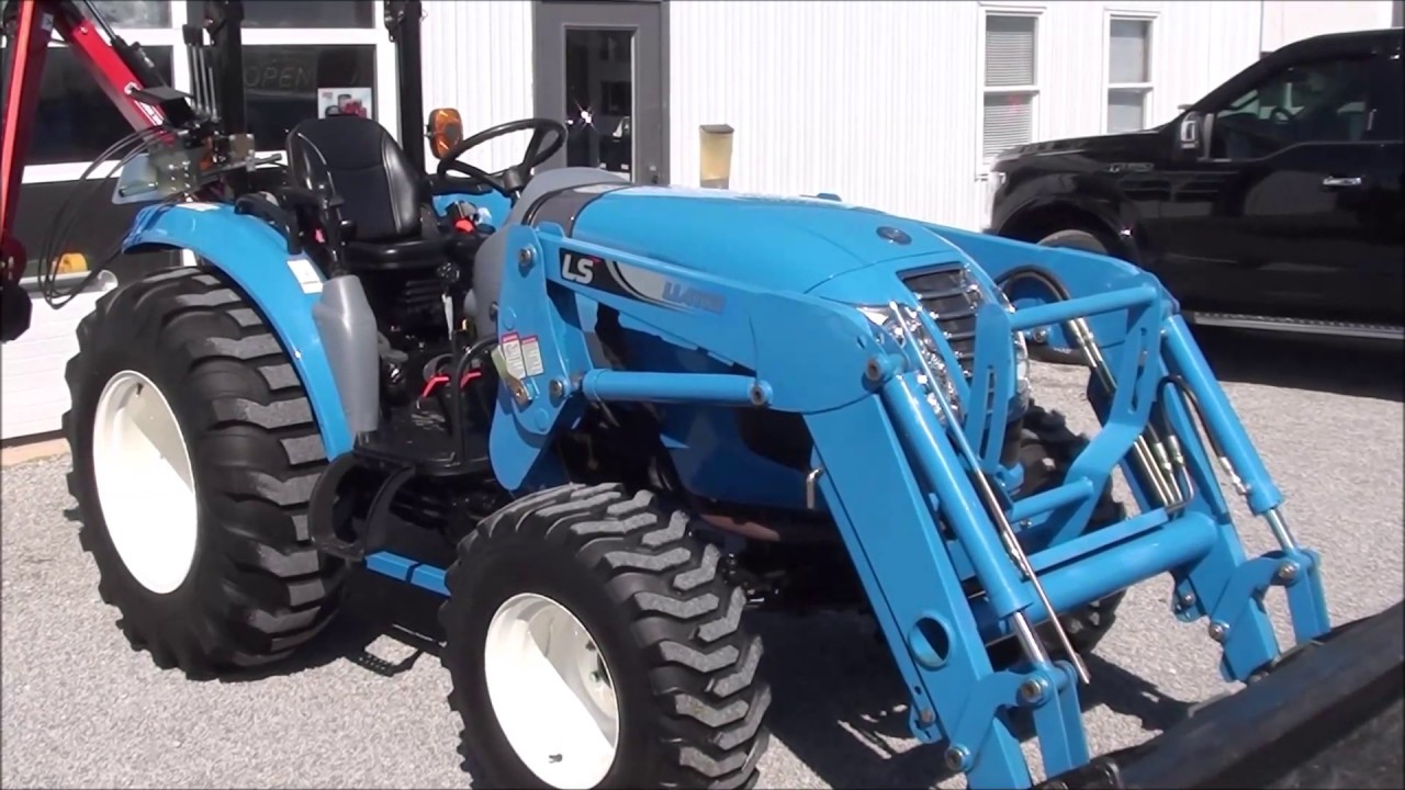 LS XR4046H Tractor with Loader For Sale! One Owner! - YouTube