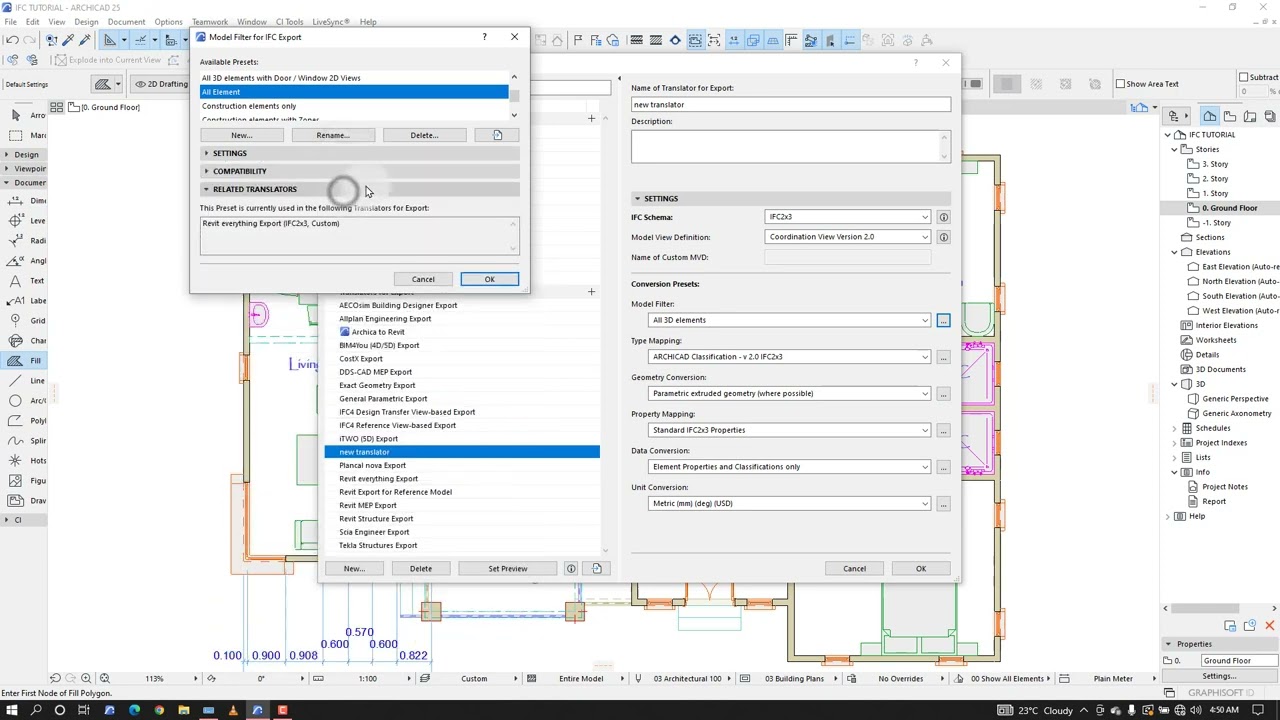 How To Export Or Convert Archicad Files To Revit Using IFCs YouTube How To Export Or Convert Archicad Files To Revit Using IFCs YouTube