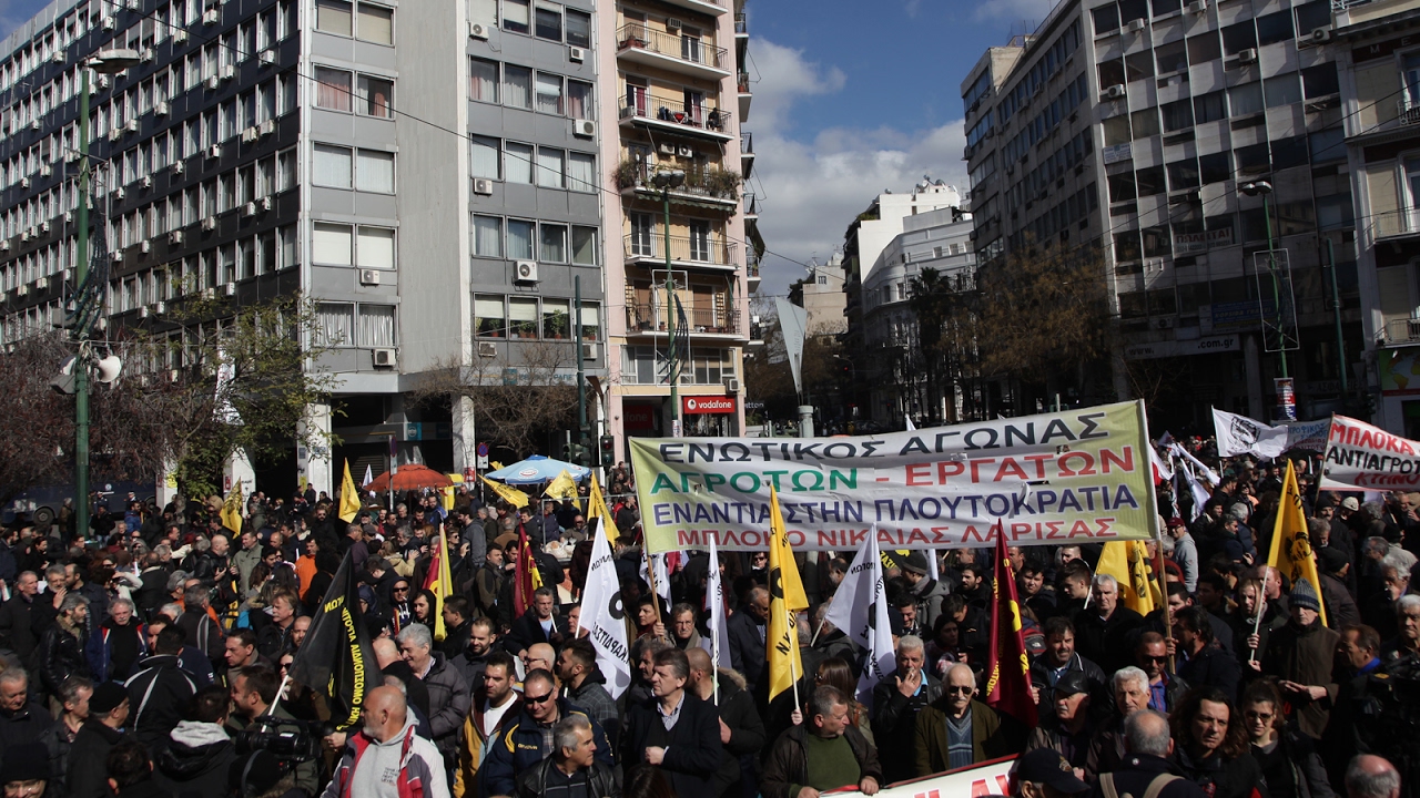 ΧΑΙΡΕΤΙΣΜΟΙ ΕΚΠΡΟΣΩΠΩΝ ΤΩΝ ΜΠΛΟΚΩΝ ΣΤΟ ΠΑΝΕΛΛΑΔΙΚΟ ΑΓΡΟΤΙΚΟ ...