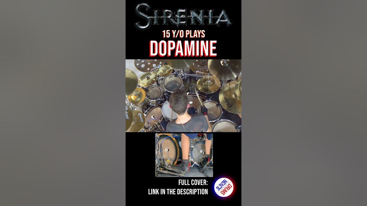 SIRENIA - DOPAMINE - DRUM COVER #shorts #04 - YouTube