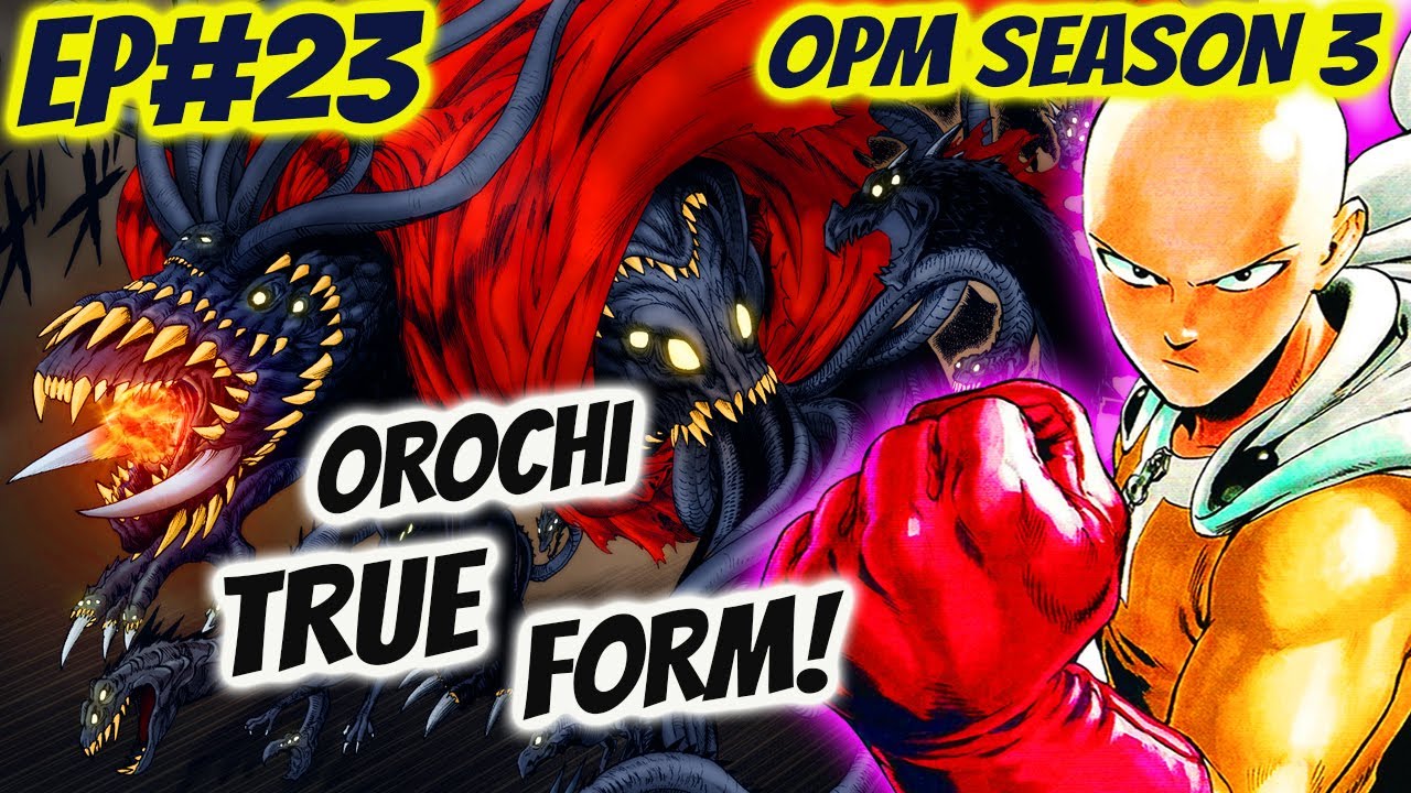 OPM S3 Ep 23: Garou Laban Kay Orochi!! | Nagwala na Si Orochi | One ...