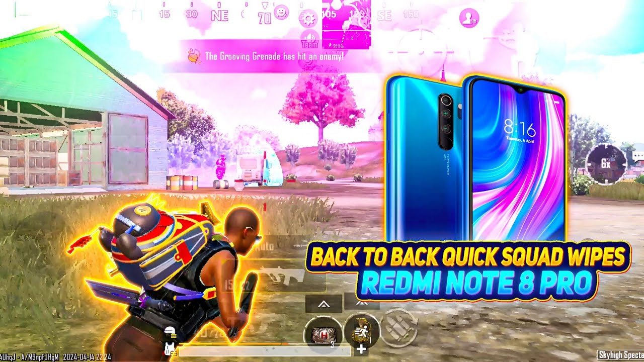 BACK TO BACK QUICK SQUAD WIPES 💥 BGMI ll REDMI NOTE 8 PRO - YouTube
