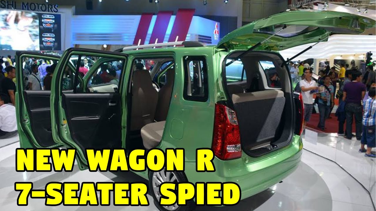 Upcoming Wagon R 7 Seater Spied While Testing| Launch Details Price ...