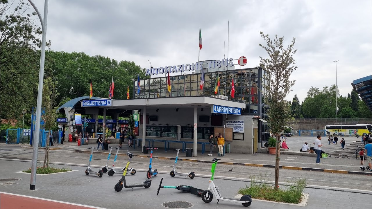 Tibus Bus Station / Autostazione Tibus in Rome - Italy - YouTube