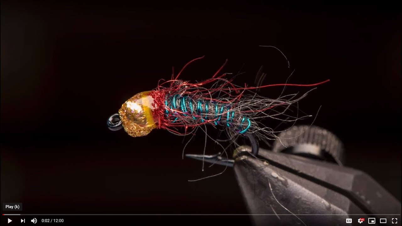 Quickdub Wireweave Nymph fly pattern tutorial - YouTube