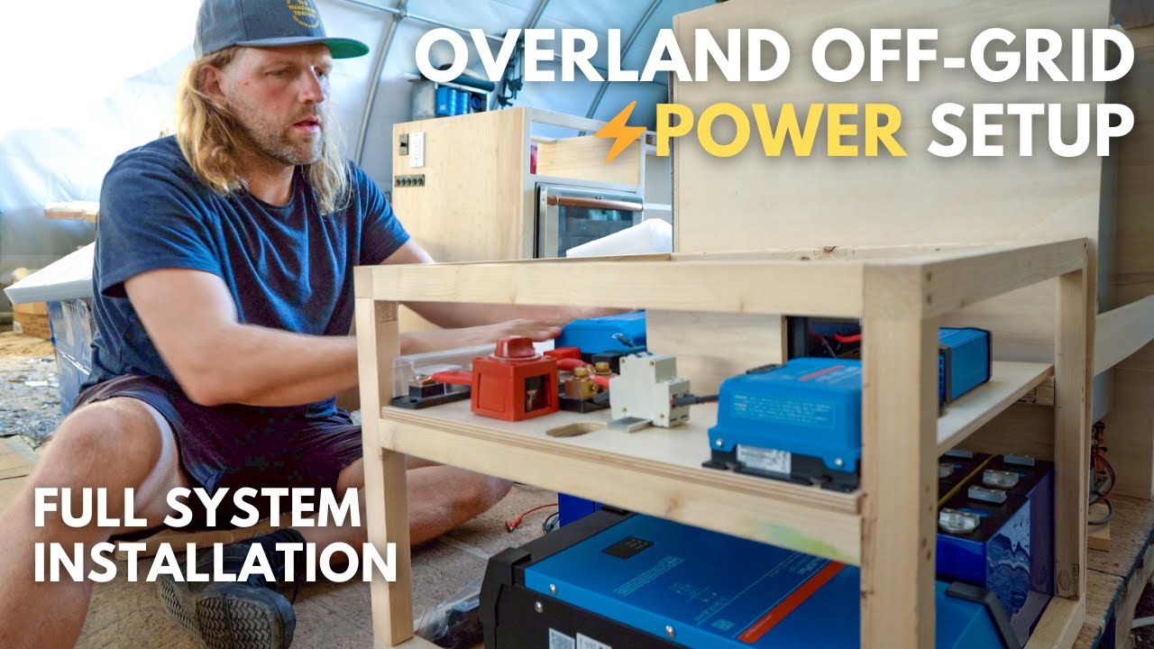 Our Best Off-Grid Camper Power System Yet! ⚡️Solar & Batteries | 4x4 ...