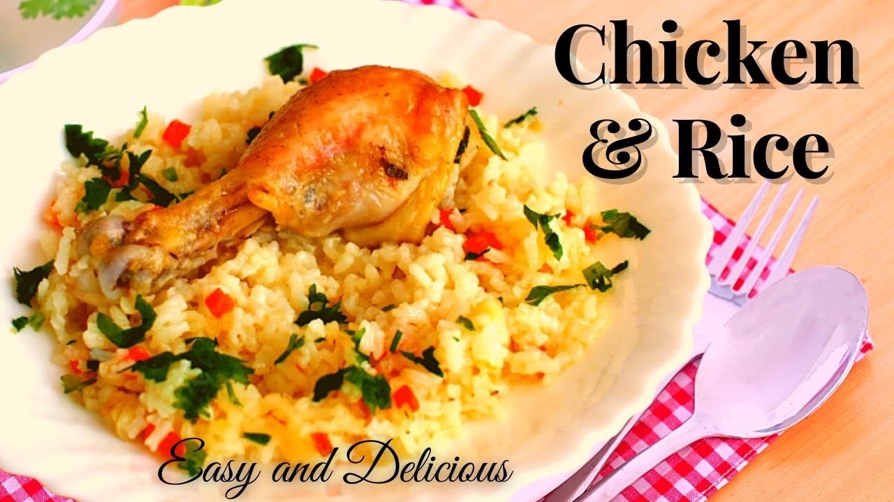 Chicken with Basmati Rice recipe for Dinner - In the Oven Without a ...