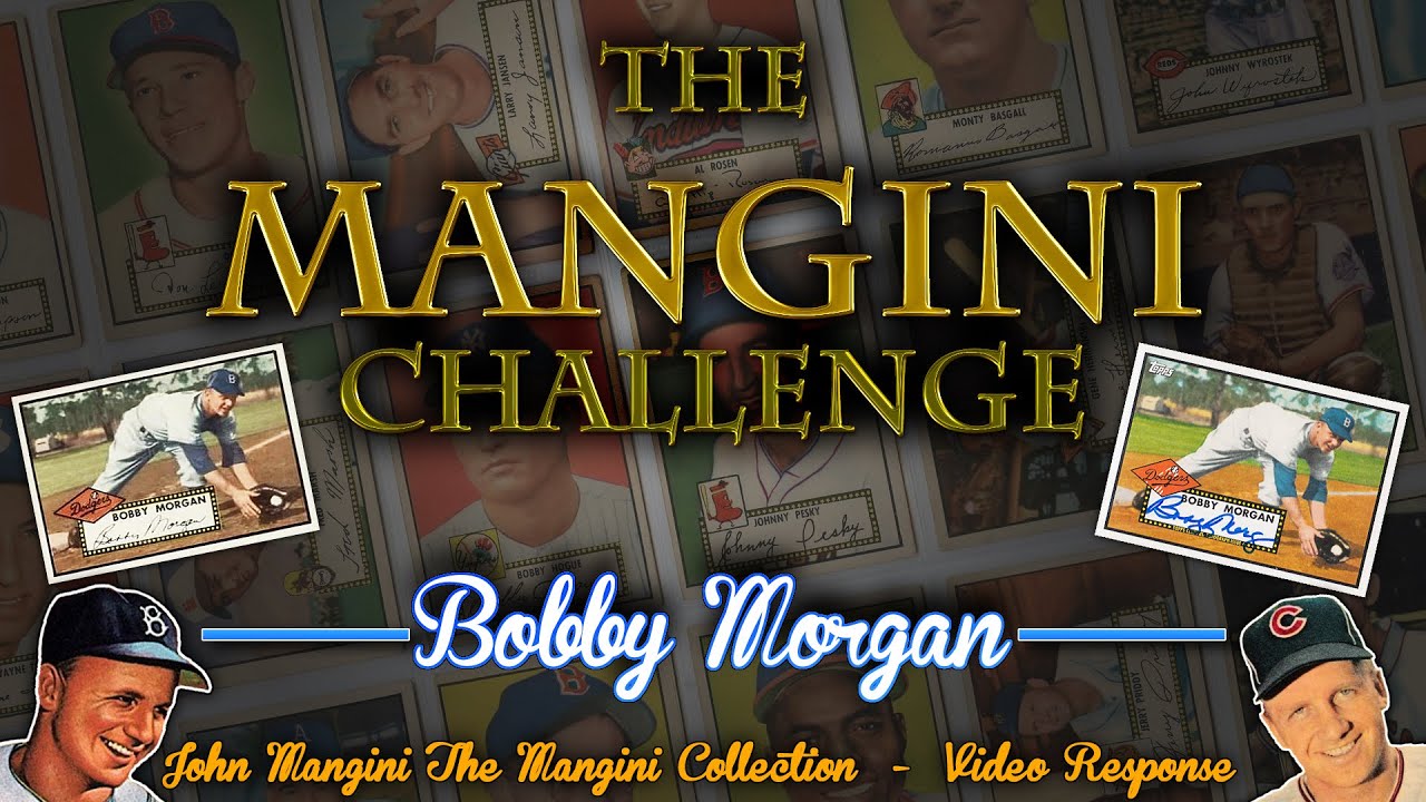 Bobby Morgan, A Baseball History (Video Response for John Mangini ...