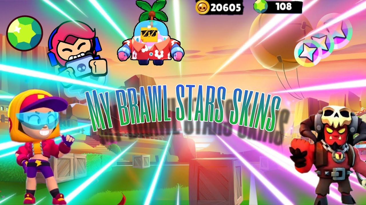 My Brawl Stars locker - YouTube