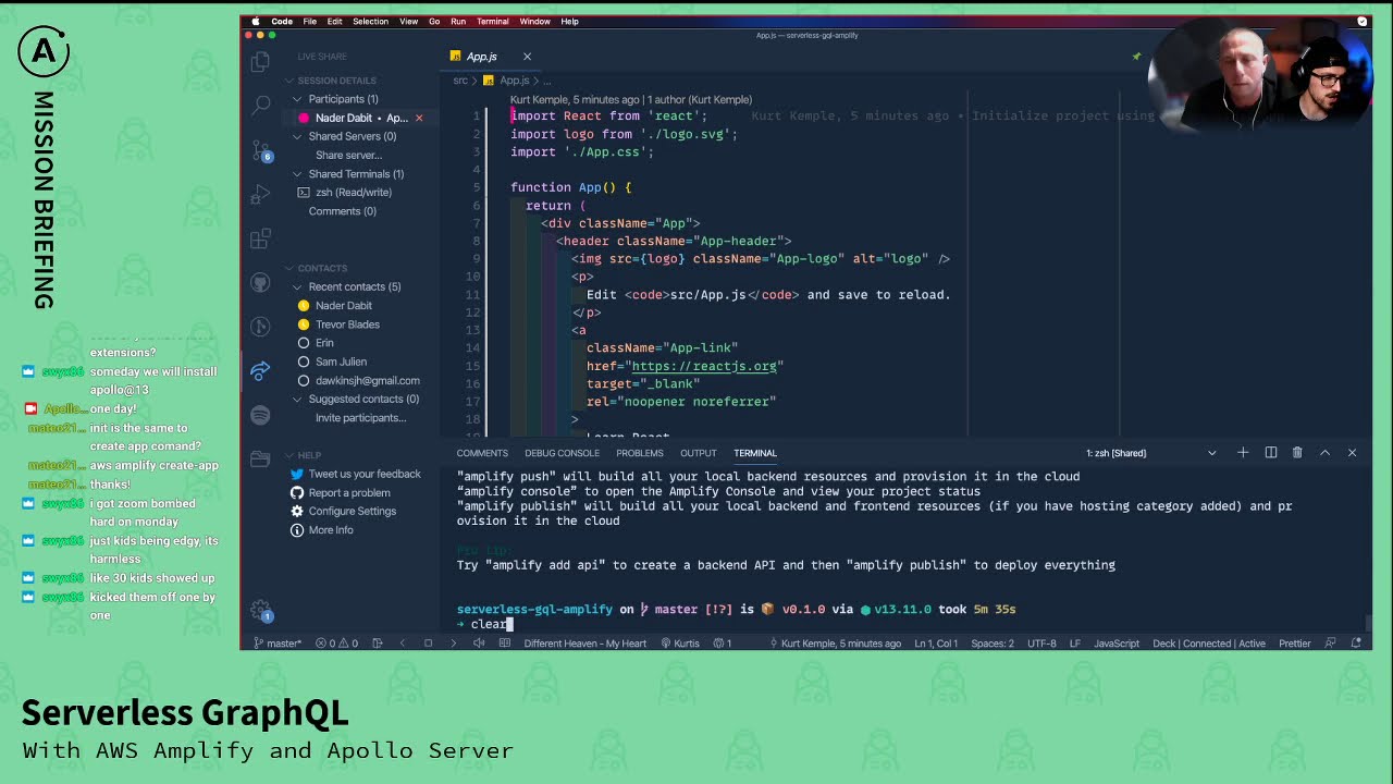 Set Up A Serverless Function And Api In Aws Amplify Youtube 1962