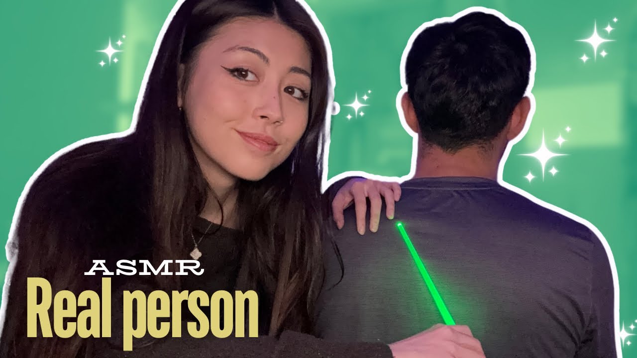 Real person ASMR | ASMR with My Best Friend - His First TINGLES Ever ⭐️ ...