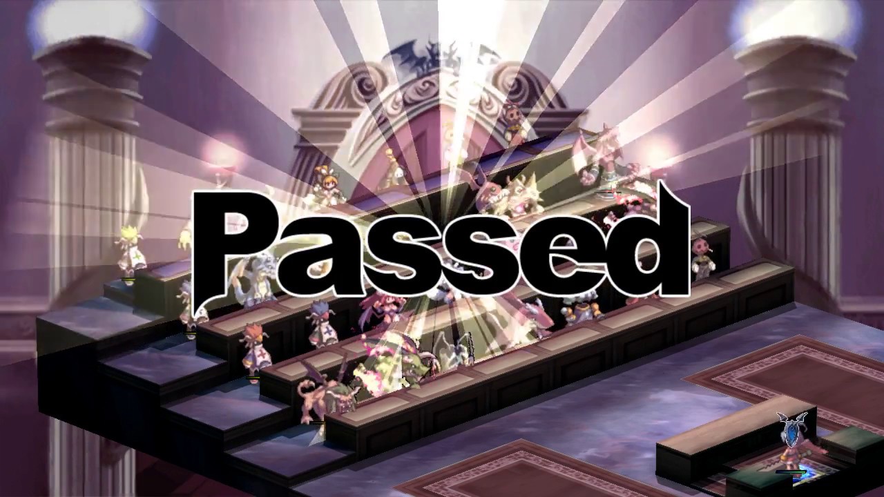 Disgaea - "The Mysterious Seal" approved by the Dark Assembly - YouTube