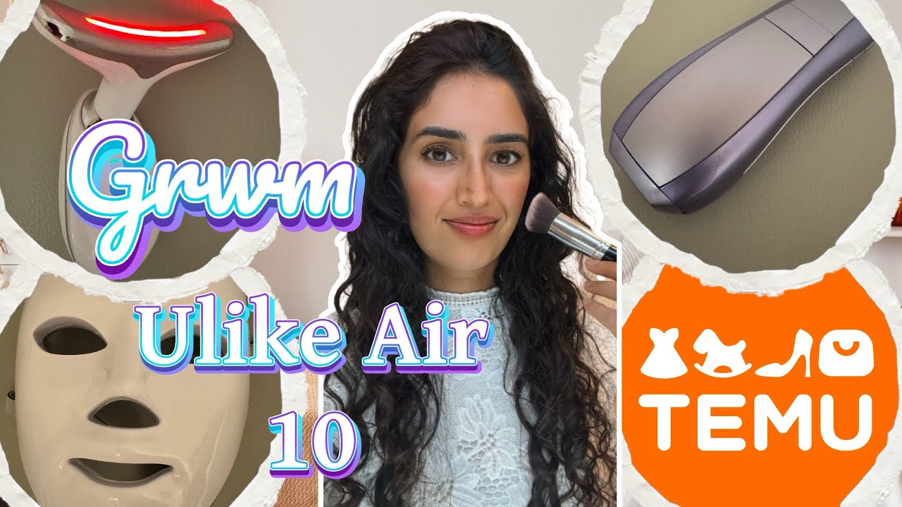 I Tried Red Light Face Tools (Temu), Ulike Air 10 - YouTube
