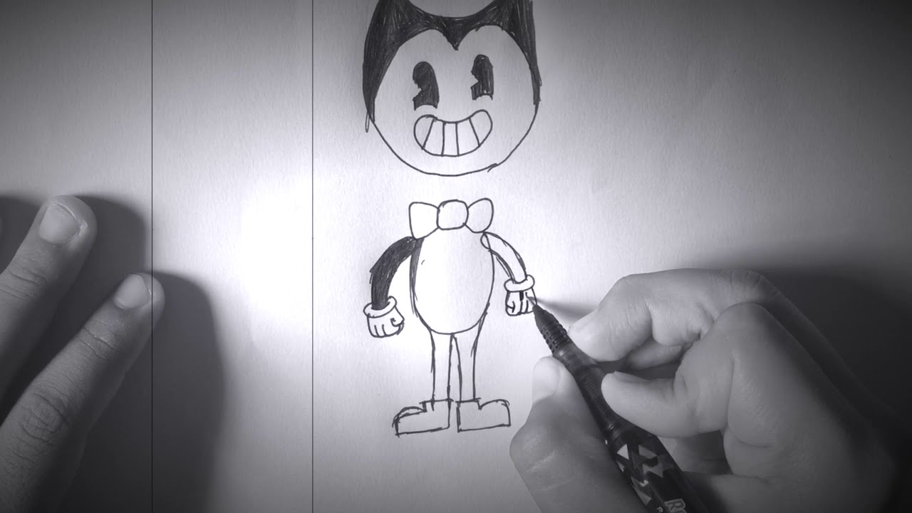 How to Draw Bendy - YouTube