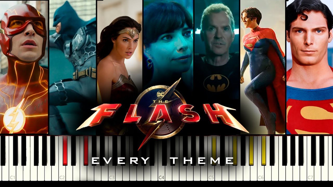 The Flash - Every Theme [SPOILERS] (Piano Tutorial + Sheet Music) - YouTube